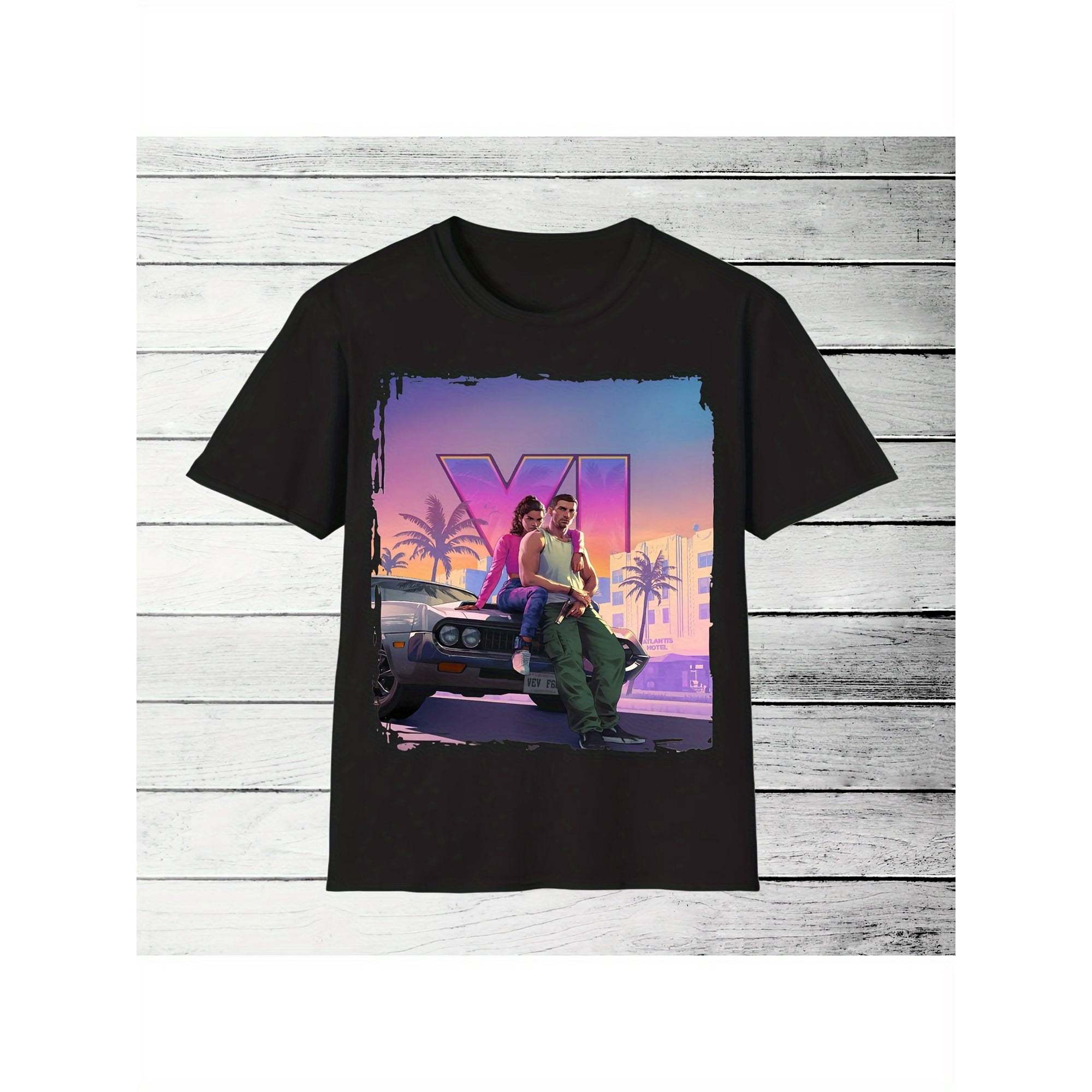 Click here for Yingd T Shirt [gta 6 Cotton Tee] Vibrant Graphic G... prices