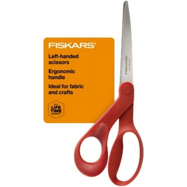 Home And Office Scissors, 9" Long, 4.5" Cut Length, Orange Offset ...