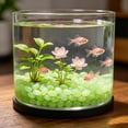 Aquarium Glowing Stones 200 Pieces Mint Green Luminous Rocks for Fish ...
