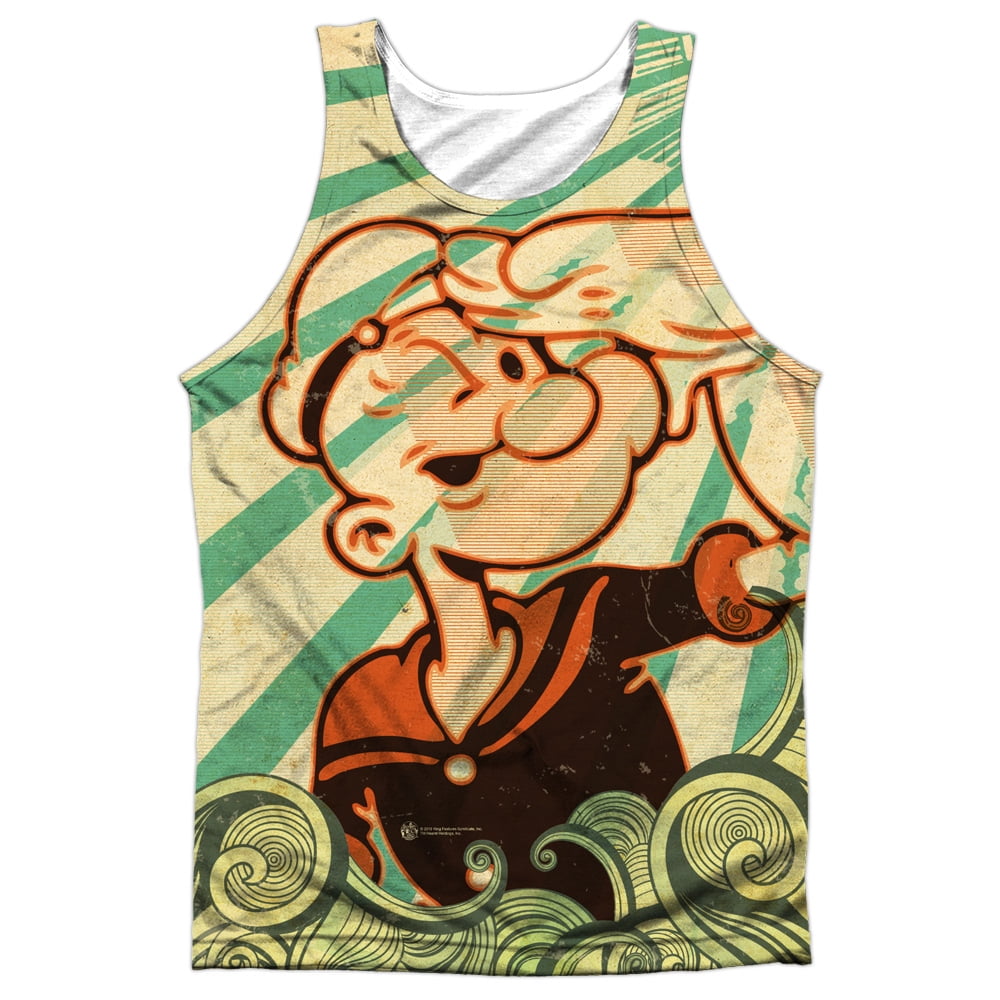Popeye - Traveling Man - Tank Top - Small - Walmart.com