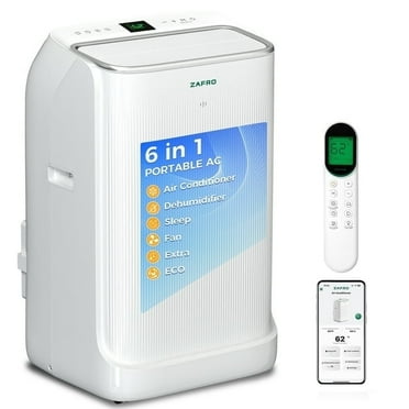 LG 10000 BTU Dual Inverter Portable AC, Smartphone Control, For Rooms ...
