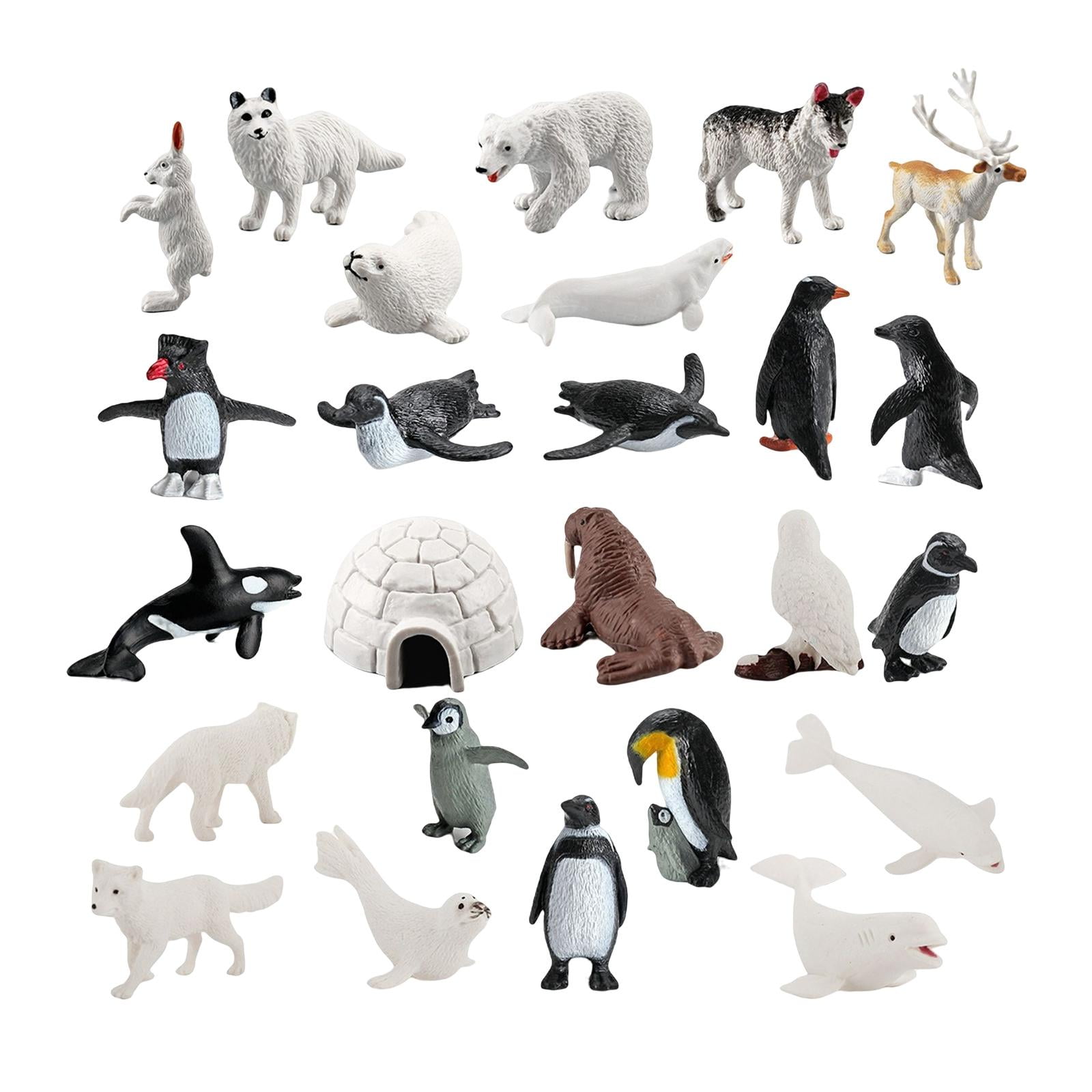Click here for Shangren 26x Lifelike Polar Animal Figurines Model... prices