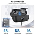 Geryst G1 AI Smart Glasses with Charging Case, 8MP HD Camera Glasses ...