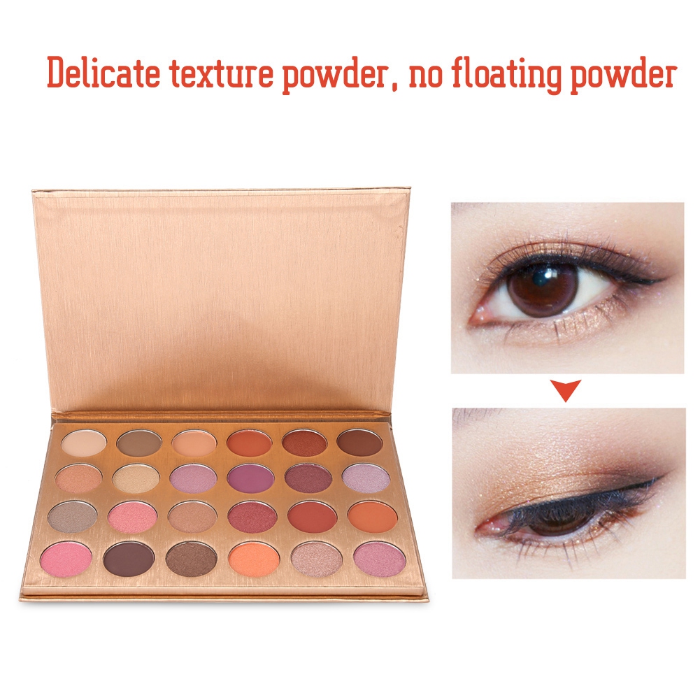 Paleta de sombras de ojos mate de 24 colores, kits de maquillaje de ...