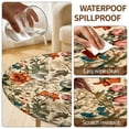 ARTSLION Elastic Tablecloth For Round Tables, Waterproof Tablecover For ...