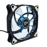 Vetroo 120mm Blue LED Cooling Fan, 66.2 CFM, 31 dBA, PC Cases, CPU ...