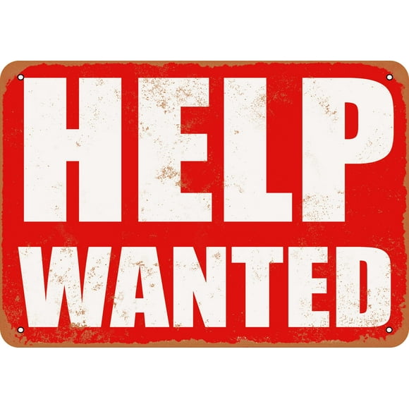 Help Wanted Sign