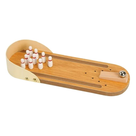 hoksml Kids Toys NEW Mini Bowling Table Set Game Children's Educational ...