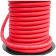 Rockville R4G40R Red 4 AWG Gauge 40 Foot Car Amp Power/Ground Wire ...