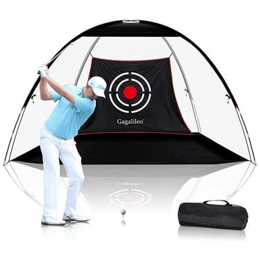 ZENSTYLE 10x7ft Portable Golf Net Hitting Net Practice Driving Indoor ...