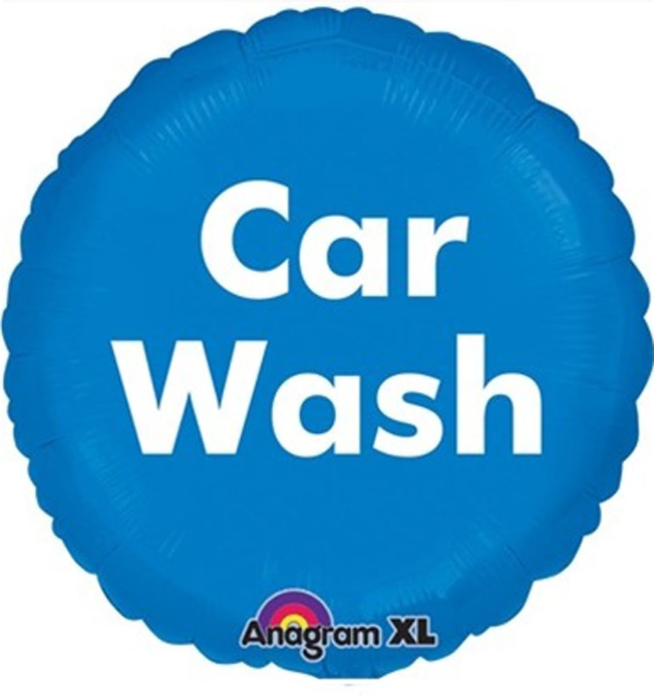 Car Wash Foil Balloon 18 Inch Car Wash Balloon - Walmart.com