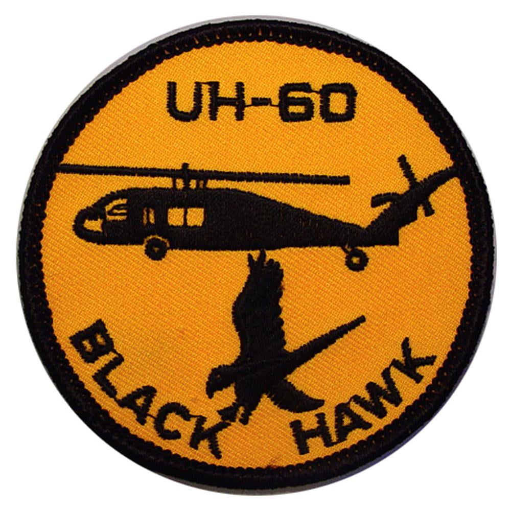 U.S. Army UH-60 Black Hawk Helicopter Patch 3" - Walmart.com