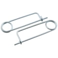 8-shaped open pin safety spring pin fasteners, galvanized spring steel ...
