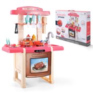 CoComelon 3' Little Kitchen Playset With Lights & Sounds, 19 Pieces ...
