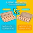 24-Pack Bulk Empty Egg Cartons for Storage, 12-Count Natural Paper Pulp ...