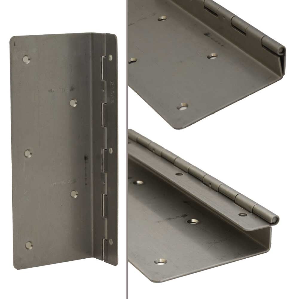 Crownline Boat Offset Piano Hinge 21023 | 10 x 4 x 2 Inch Aluminum ...