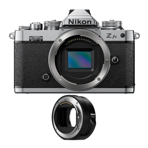 Nikon Zfc Mirrorless Camera with FTZ II Mount Adapter - Walmart.com