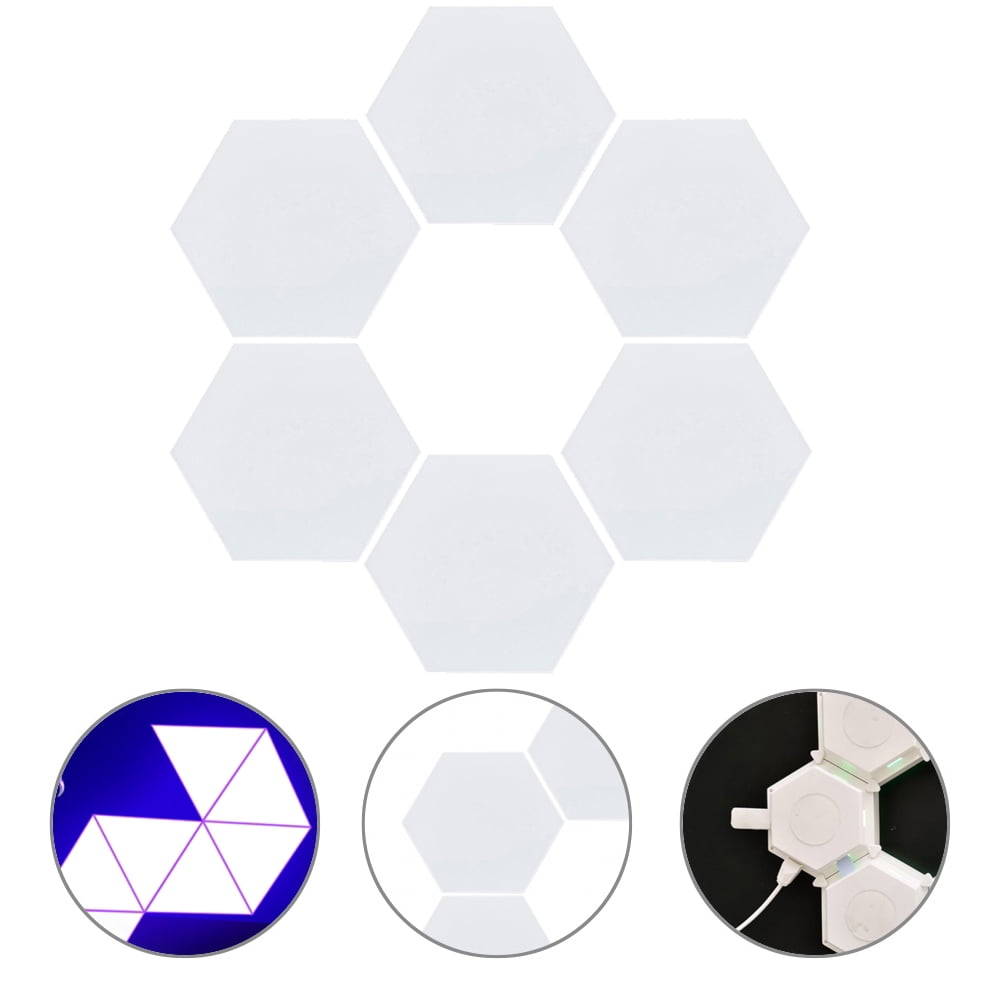 Buy Remote Control Hexagon Wall Light,Wall-Mounted DIY Geometric ...