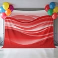 Red Gradient Photography Backdrop 10x8FT, Fluid Wave Art Photo ...