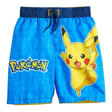 Pokemon Boys Swim Trunks: Charmander, Ivysaur, Pikachu, Wartortle ...