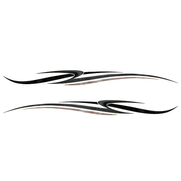 Misty Harbor Boat Decals 001626-EBONY | Graphic Stickers (Set of 2 ...