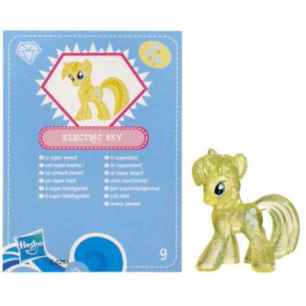 My Little Pony Series 3 Glitter Electric Sky PVC Figure - Walmart.com