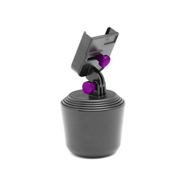 WeatherTech CupFone Cup Holder for Car Phone Mount Automobile Cradle Compatible with iPhone and Cell Phones with Solid Billet Aluminum Knobs Purple Walmart