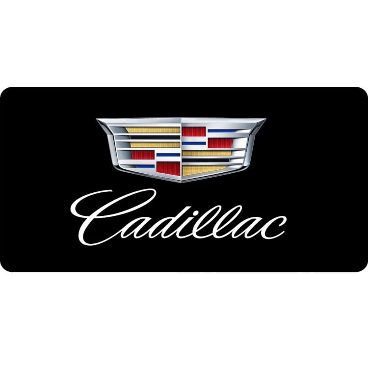 Click here for License Plates Online Cadillac Emblem With Script... prices