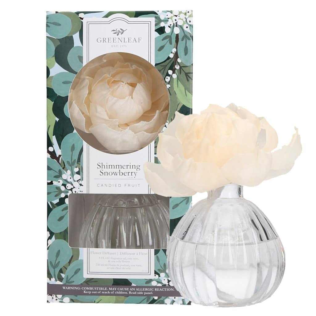 Greenleaf Gifts Unique Blooming Highly Fragranced Flower Diffuser Air ...