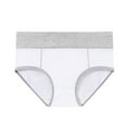 APEXFWDT Womens Underwear,Cotton Mid Waist No Muffin Top Full Coverage ...