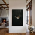 Affixzi Abstract Line Art Poster, Dark Minimalist Wall Decor, Modern ...