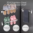 Tnarru 304 Stainless Steel Slipper Rack Bright - Walmart.com