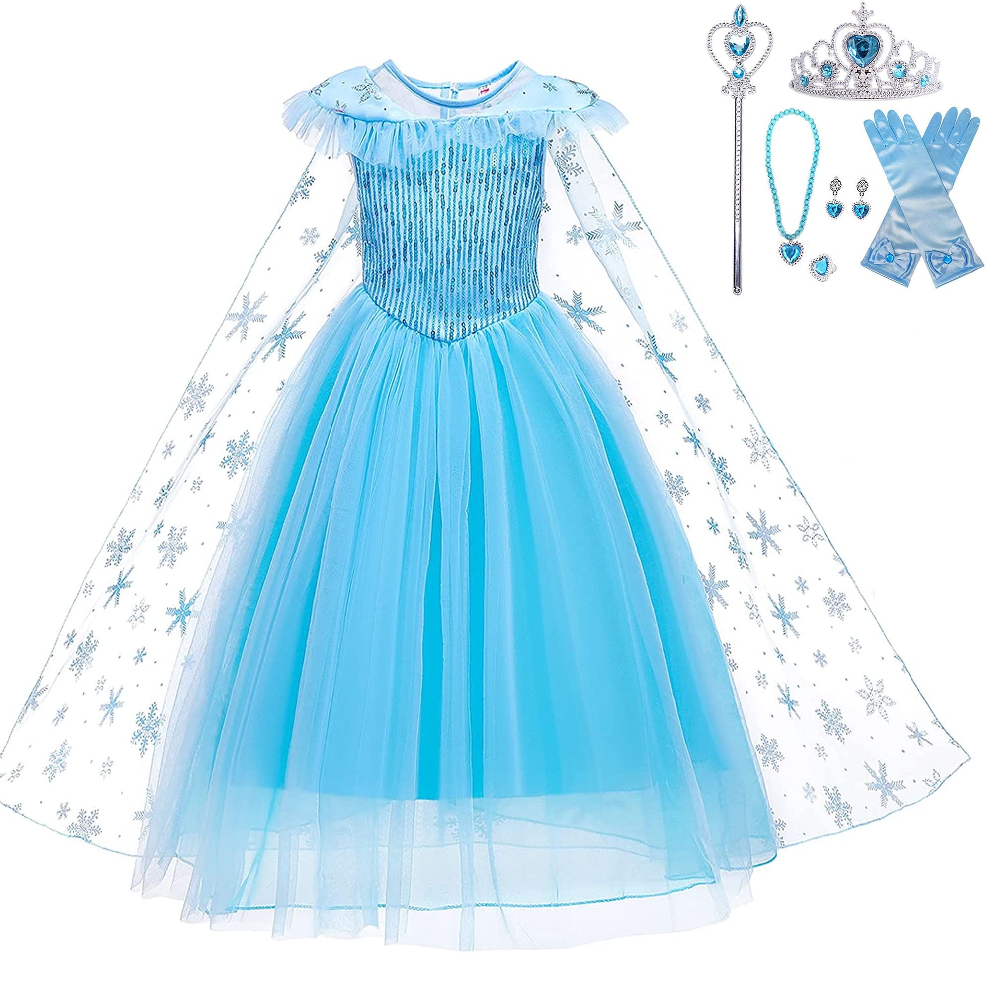 Little Girl Princess Dress Halloween Carnival Cosplay Costume with ...