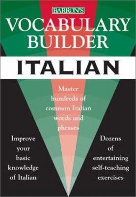 Pre-Owned Barron's Vocabulary Builder: Vocabulary Builder: Italian ...