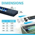 Fluval Aquasky Bluetooth LED Fish Tank Accessory - Aquarium Light (18 ...