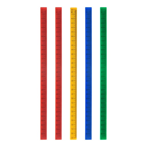 Uxcell Whiteboard Magnetic Ruler 29cm Metric Blackboard Straight Rulers ...