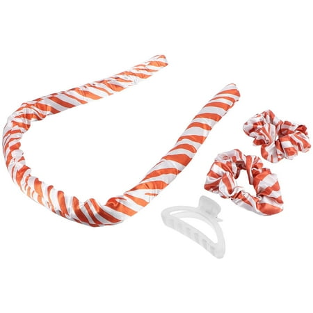 Heatless Curl Ribbon with 2 Scrunchies Printed Extra Large Ribbon DIY ...