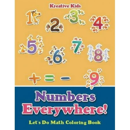 Numbers Everywhere! Let's Do Math Coloring Book | Walmart Canada
