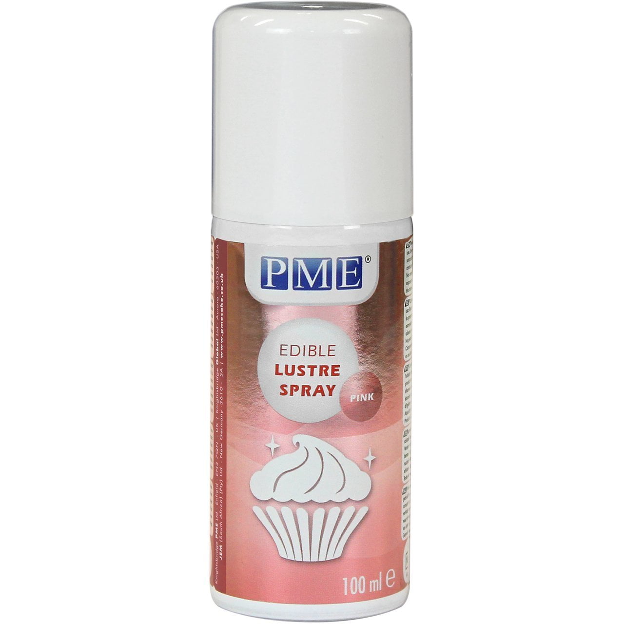 PME Edible Lustre Spray, Pink, 3.3 Ounce - Walmart.com