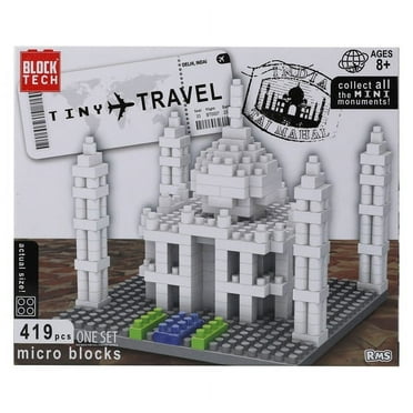 The Taj Mahal in India Micro Blocks Set - Walmart.com