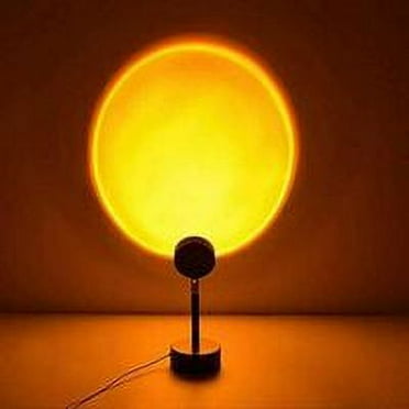 Sunset Projection Lamp, 180 Degree Rotation Rainbow Projection Lamp Led ...