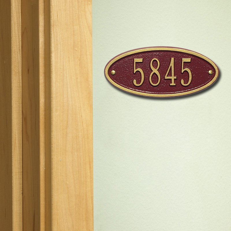 Whitehall Madison Oval 1 Line Wall Plaque - Walmart.com Whitehall Madison Oval 1 Line Wall Plaque - Walmart.com