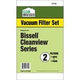 BISSELL CLEANVIEW FILTER SET, CLEAN OBSESSED (1 PRE, & 1 POST HEPA ...