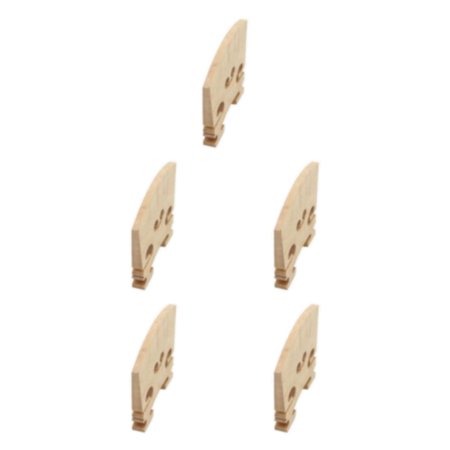 Dalazy Wood Precise Pre-Cut Thickness Violin Bridge For Improved Tone ...