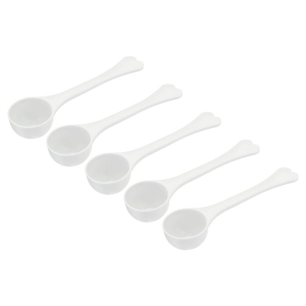 Cucharas Micro Uxcell de 3 gramos, cuchara medidora de plástico con ...
