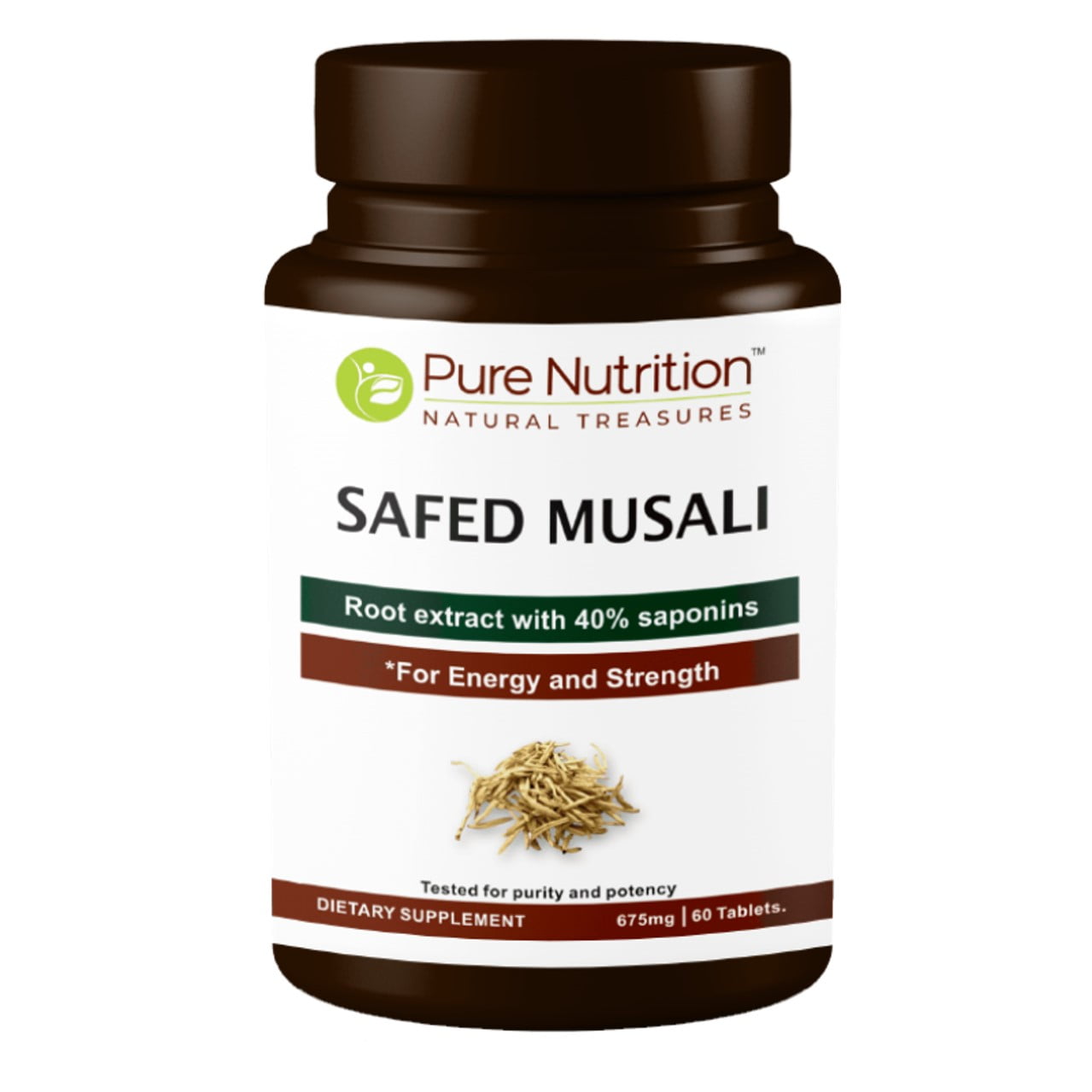 Pure Nutrition Safed Musali A Vitality Product Improves Stamina and ...