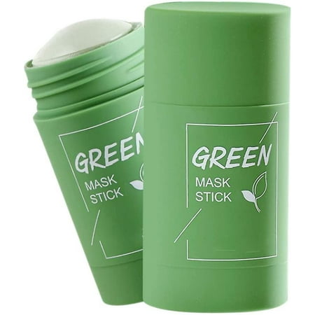 Green Tea Mask Deep Cleansing Oil Control Anti Acne Moisturizing Solid ...