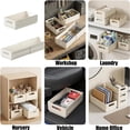2 Pack Expandable Plastic Storage Boxes, Multi-Purpose Folding ...