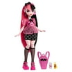 Monster High Draculaura Sleepover Party Fashion Doll with Pet and ...