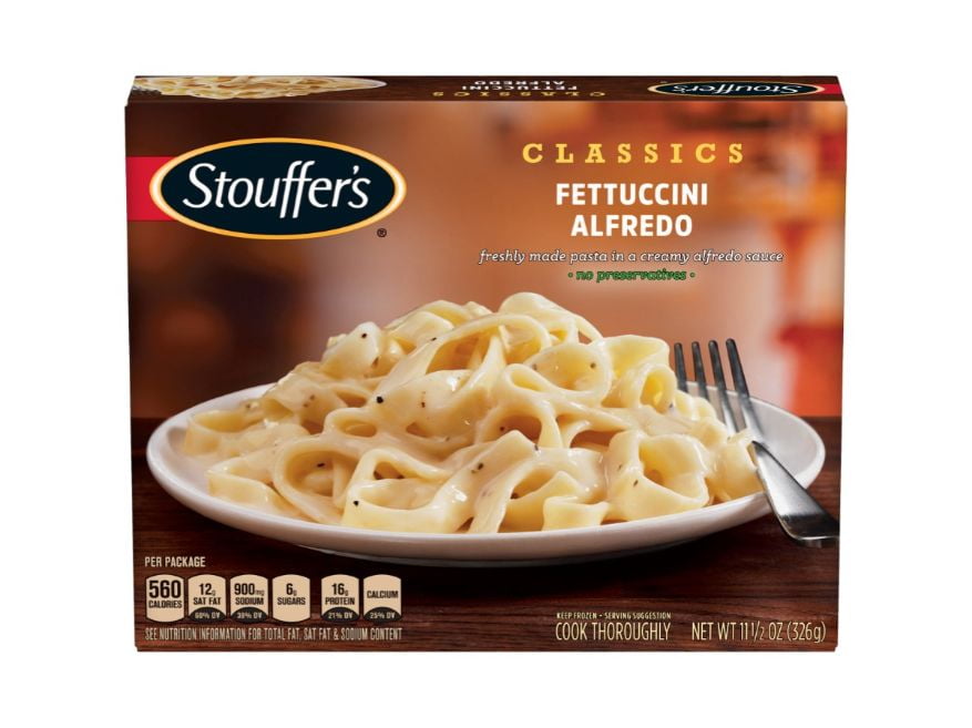 Stouffer'S Meal Alfredo 11.5oz (PACK OF 12) - Walmart.com